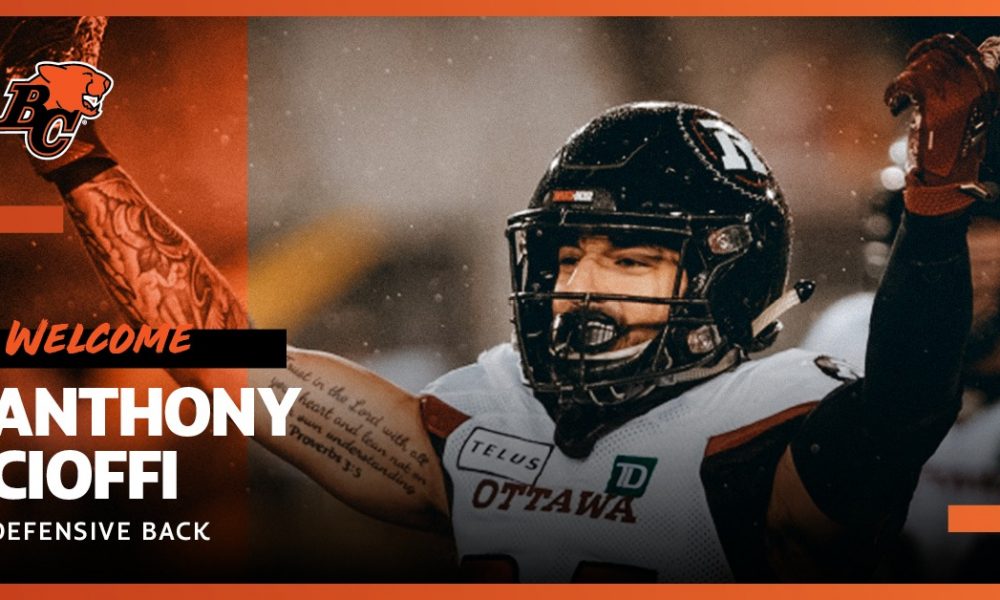 Anthony Cioffi On Being Back in the CFL after a Run with the Jets