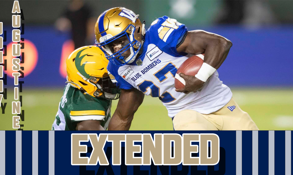 Winnipeg Blue Bombers Agree To Terms With Canadian RB Johnny Augustine