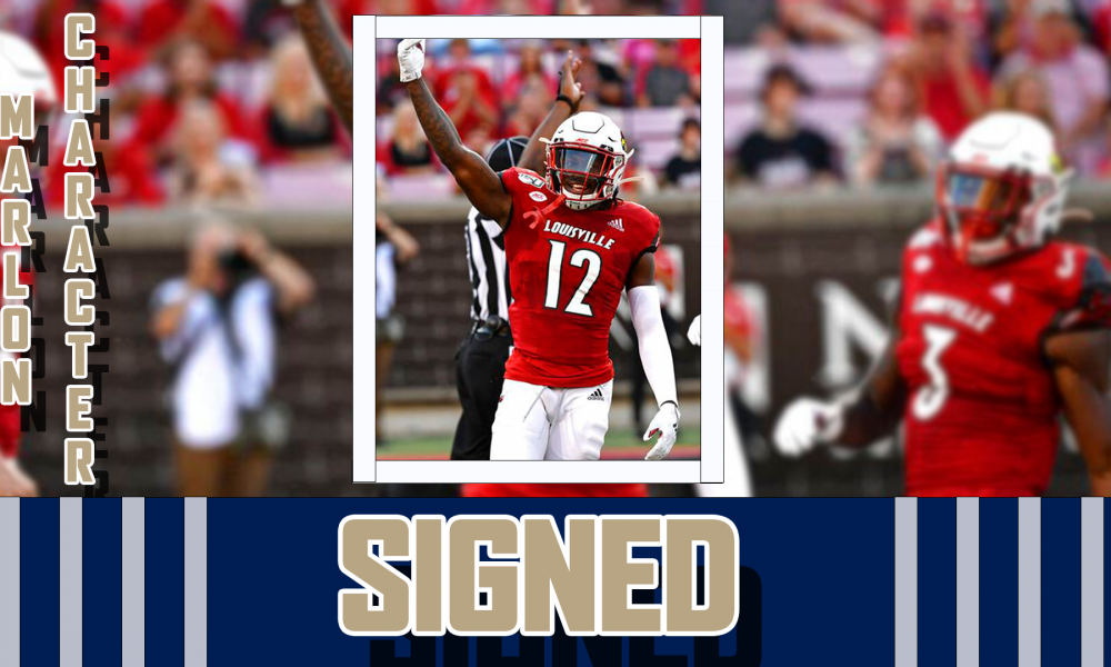 Blue Bombers sign American DB Marlon Character