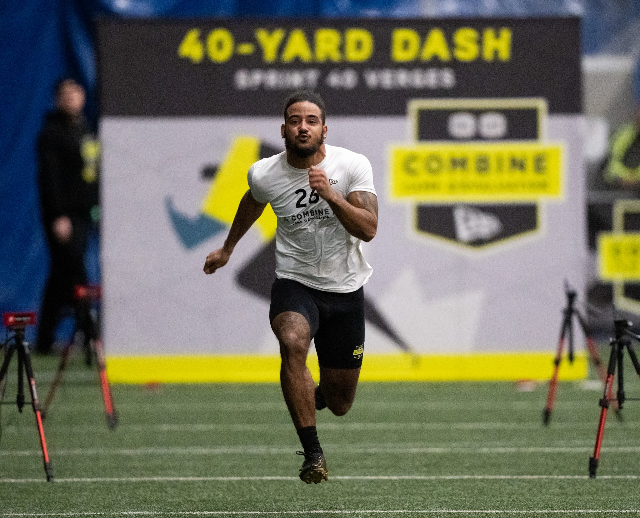 PR: Tyrell Ford Speeds to a 4.42 in the 40-yard Dash at CFL Combine