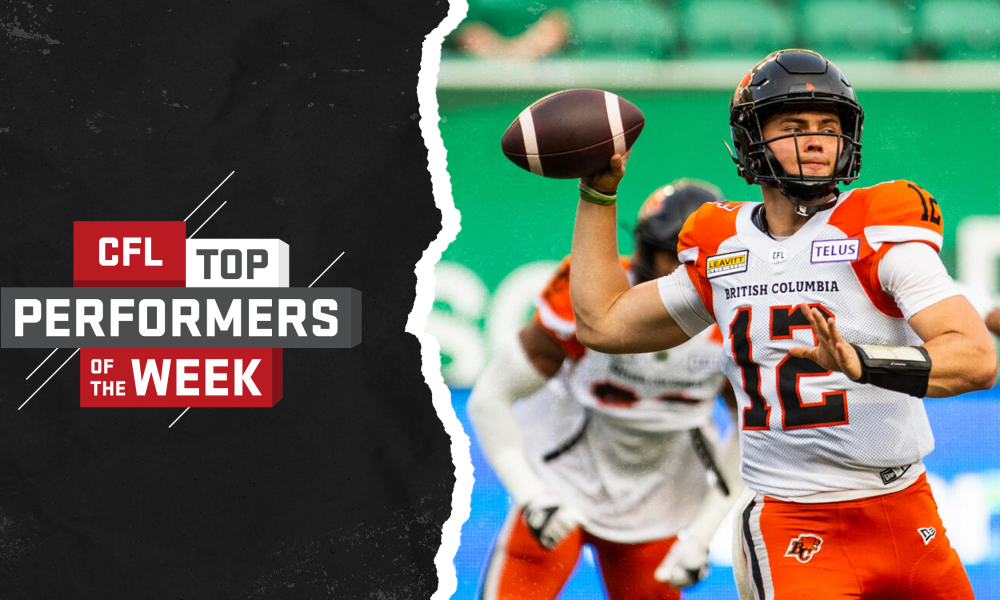 PR: Rourke, Collaros and Evans Named Top CFL Performers