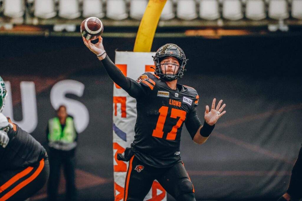 CFL Score: BC Lions Defeat Saskatchewan Roughriders 19-9, Evans Fills ...