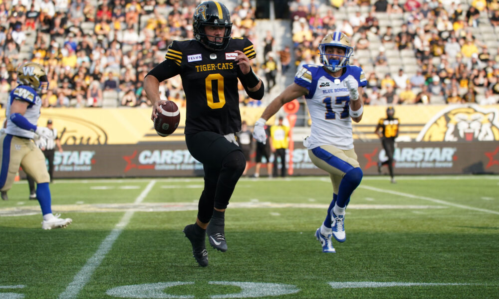 CFL Result: Hamilton Tiger-Cats Triumph Over Winnipeg Blue Bombers 29-23