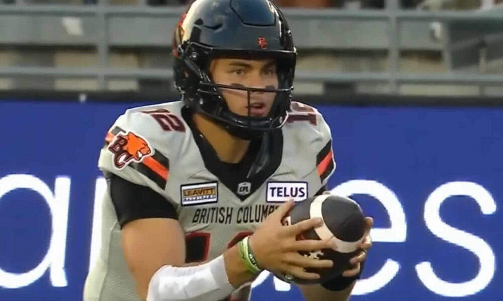 Rick Cambell Confirms Nathan Rourke to Start in Touchdown Pacific after ...