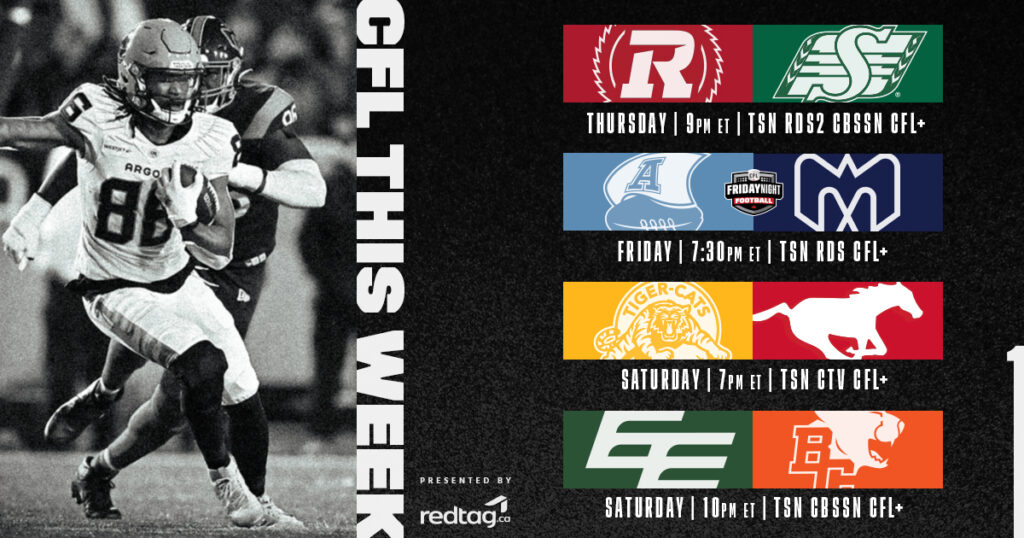 CFL Schedule Today June 7, 2025: Hamilton Tiger-Cats vs Calgary Stampeders, Edmonton Elks vs BC ...