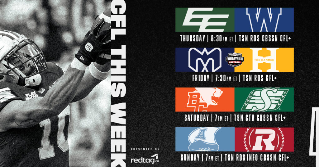 CFL Schedule Today June 29th 2025: Toronto Argonauts vs Ottawa ...