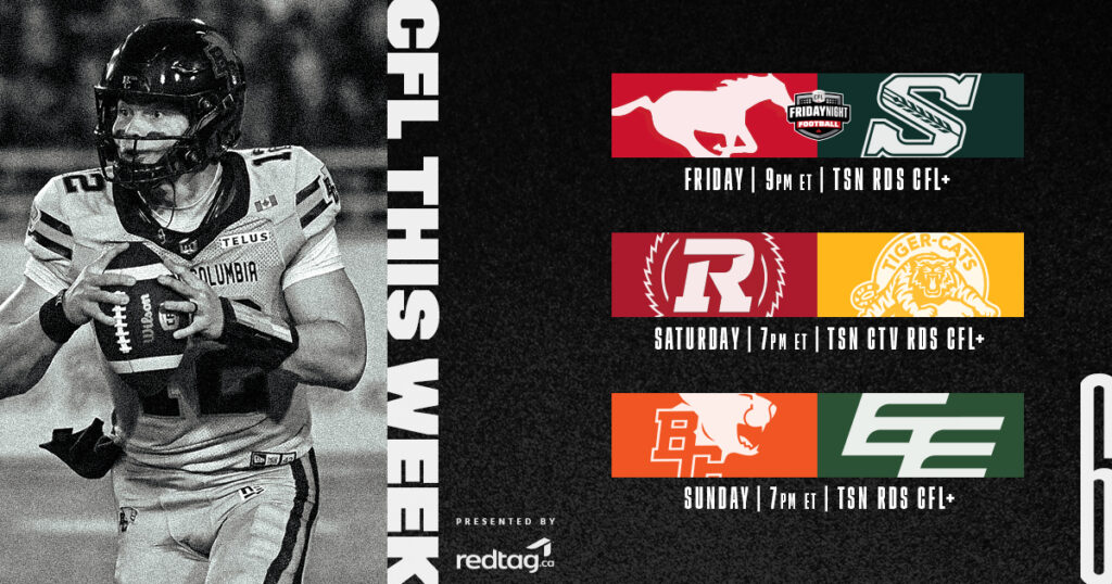 CFL Schedule Today July 12th 2025: Calgary vs Saskatchewan, Ottawa vs Hamilton – TV Channels ...