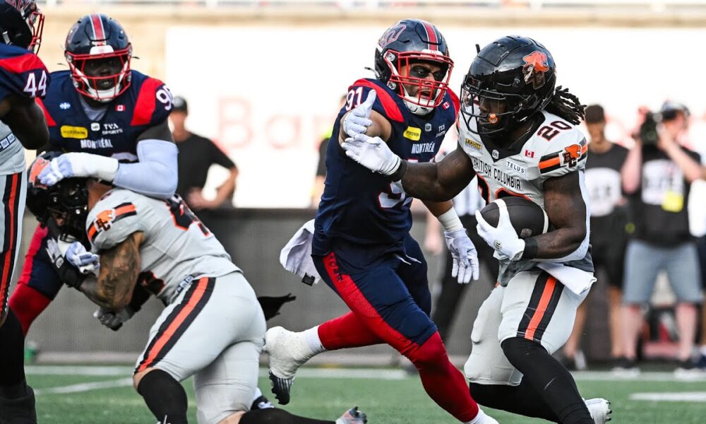CFL Scores: Latest Canadian Football League, TSN, Game Results 2024