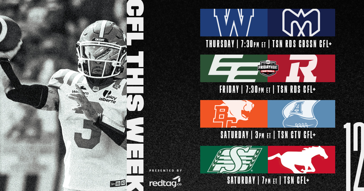 CFL Schedule Today August 22nd 2025: Edmonton Elks vs Ottawa REDBLACKS – TV Channels, Live ...