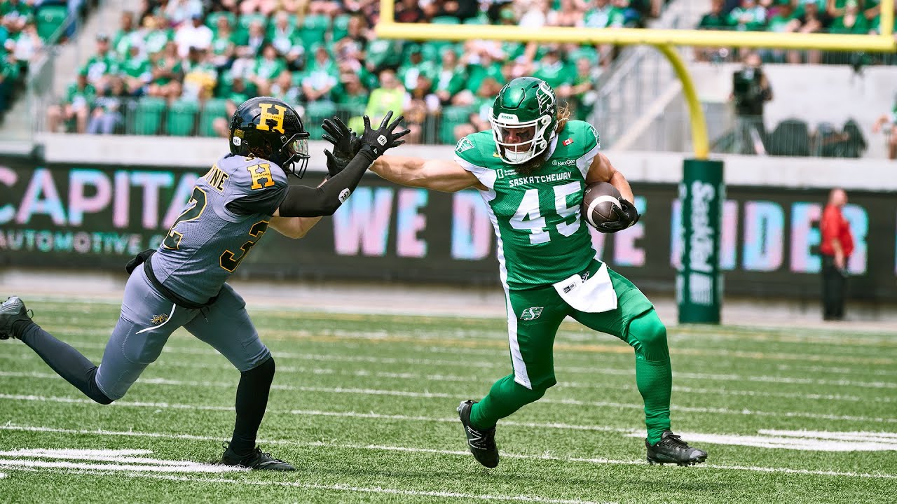 CFL Scores Today: Saskatchewan Roughriders 29, Hamilton Tiger-Cats 9 ...