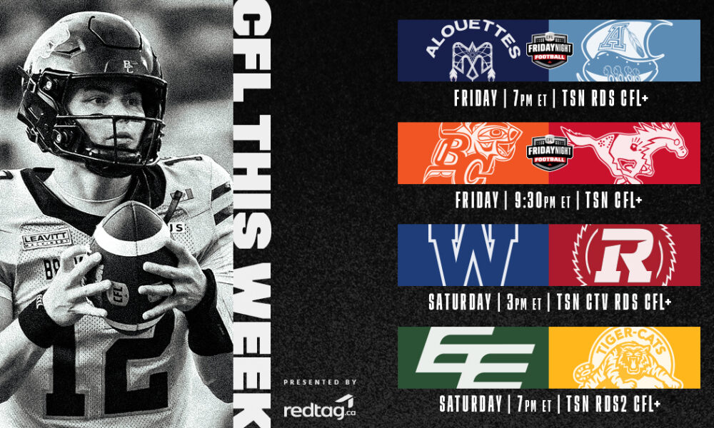 CFL Schedule Today September 19, 2025: Montreal vs Toronto, BC vs ...