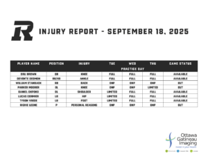 Ottawa REDBLACKS (4-9) Week 16 Preview vs Winnipeg Blue Bombers (6-7 ...