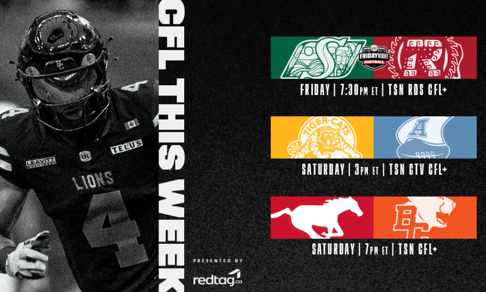 CFL Schedule Today October 4th 2025: Hamilton vs Toronto, Calgary vs BC ...