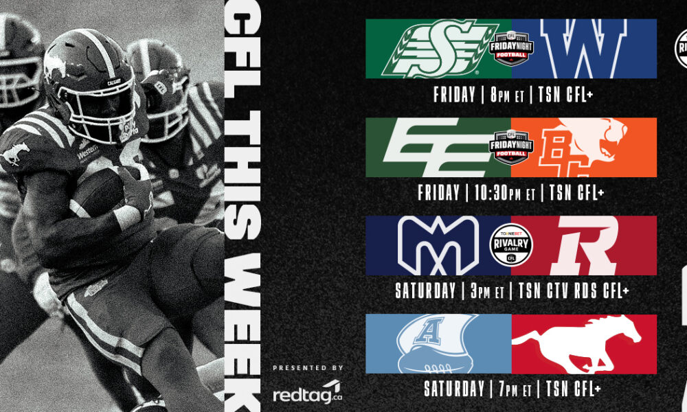 CFL Schedule Today October 17th 2025: Montreal vs Ottawa, Toronto vs ...