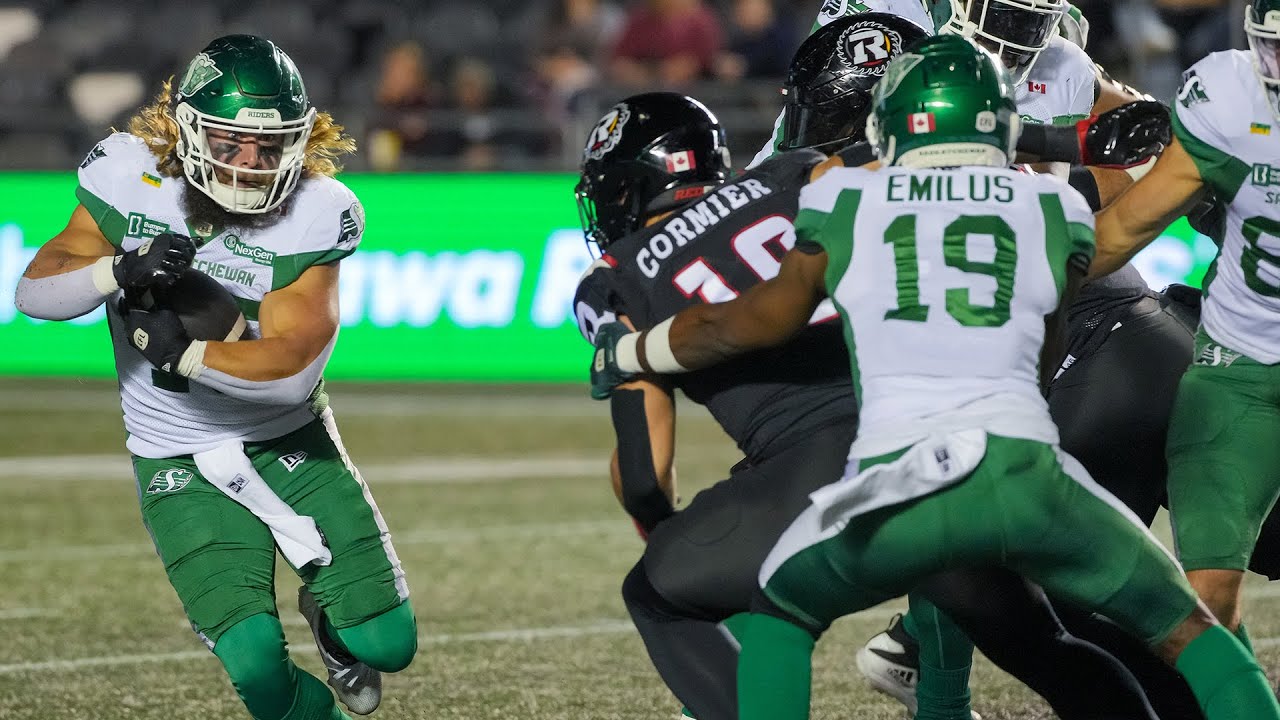 CFL Scores Today: Saskatchewan Roughriders 20, Ottawa REDBLACKS 13 – Defence Leads Riders to ...