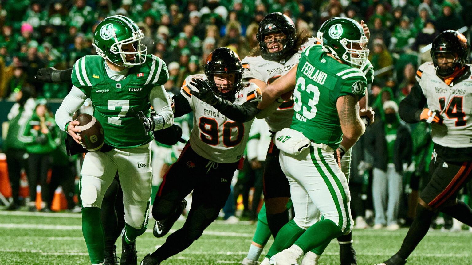 Saskatchewan Roughriders Rally Past BC Lions in Thrilling Western Final ...