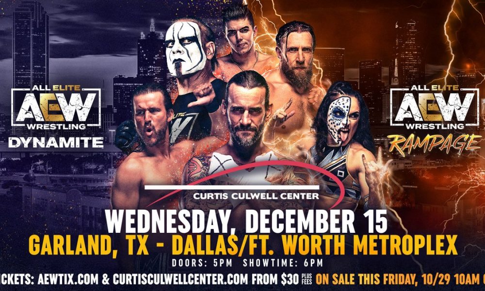 AEW Set To Return To The Dallas-Fort Worth Area In December