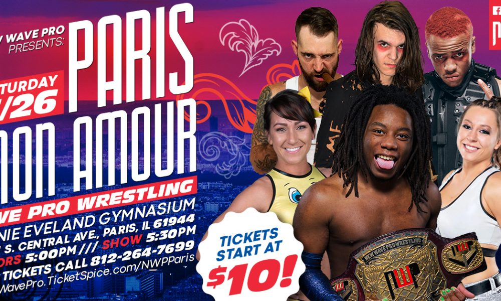 NEW WAVE PRO TO WELCOME MYRON REED AND KYLIE RAE FOR ‘PARIS MON AMOUR ...