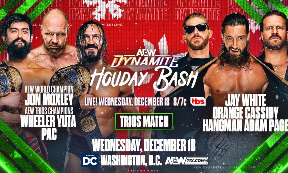 AEW Dynamite Results: Winners, Grades, Highlights (12/18)