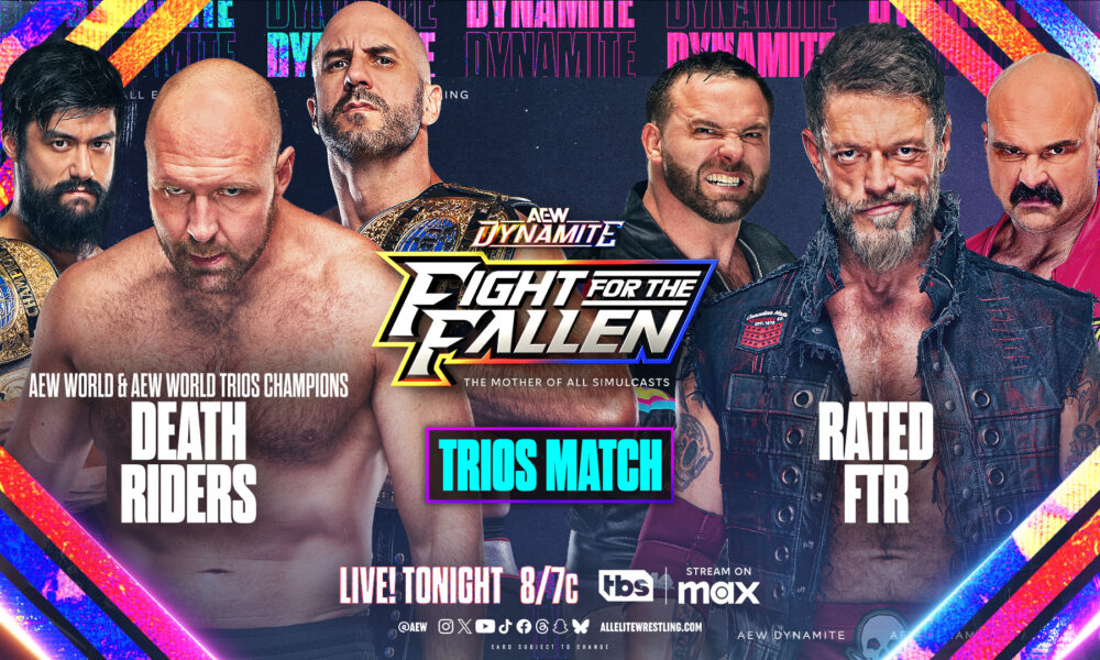 Death Riders vs. Rated FTR Set for Epic Clash at AEW Fight for the Fallen