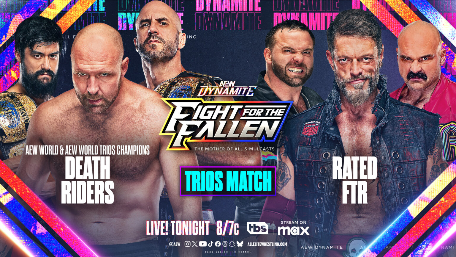 AEW Dynamite: Fight for the Fallen 2025 Preview – Historic MAX Debut and Star-Studded Card