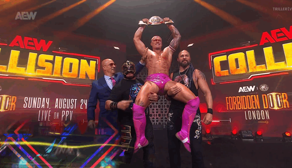 Kyle Fletcher Brutally Ends Dustin Rhodes’ Tnt Title Reign After Just 19 Days On AEW Collision