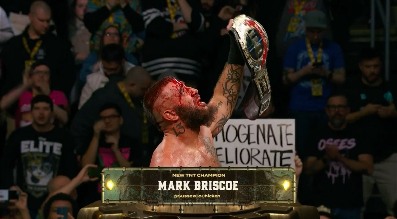 Mark Briscoe Delivers Heartbreaking Speech After Historic TNT ...