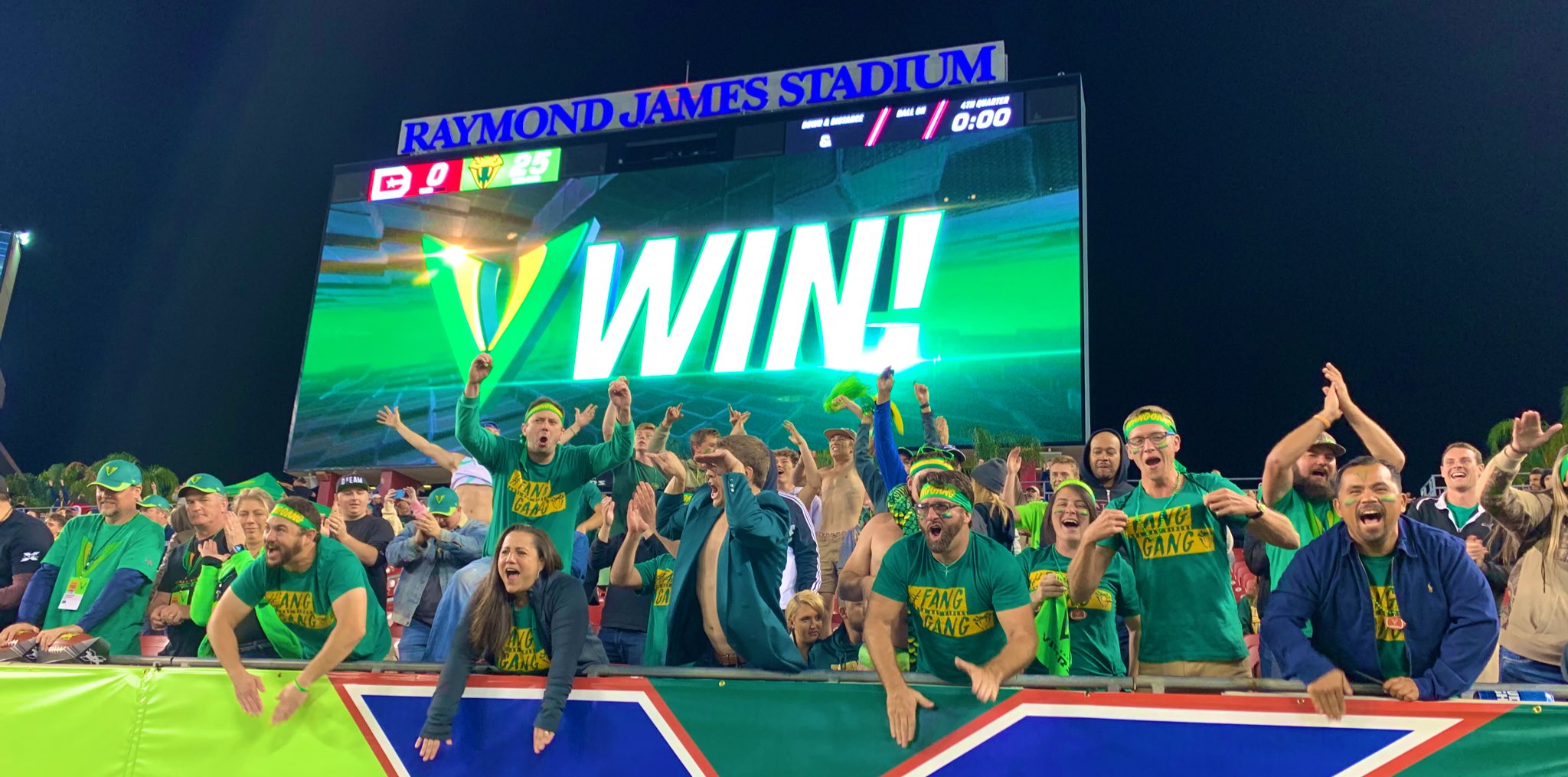 2020 XFL Fan Awards, Best Fans In The XFL