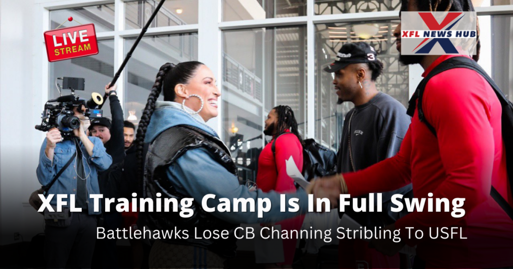 XFL Training Camp Is In Full Swing, Battlehawks Lose CB Channing ...