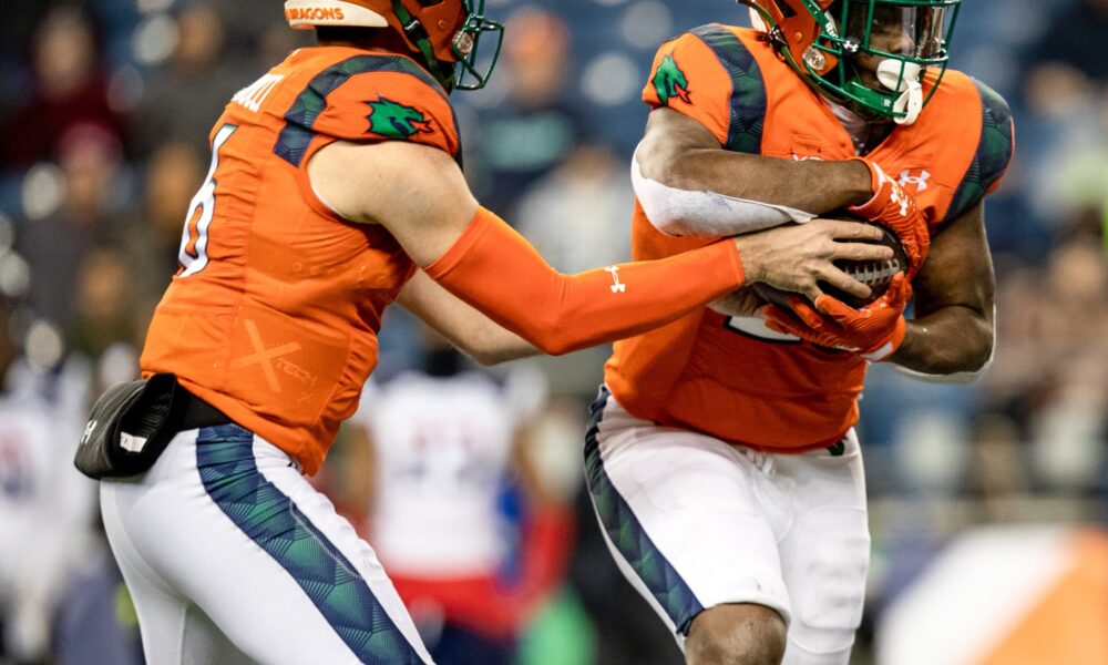 XFL Recap: Seattle Sea Dragons Overpower Arlington Renegades 24-15