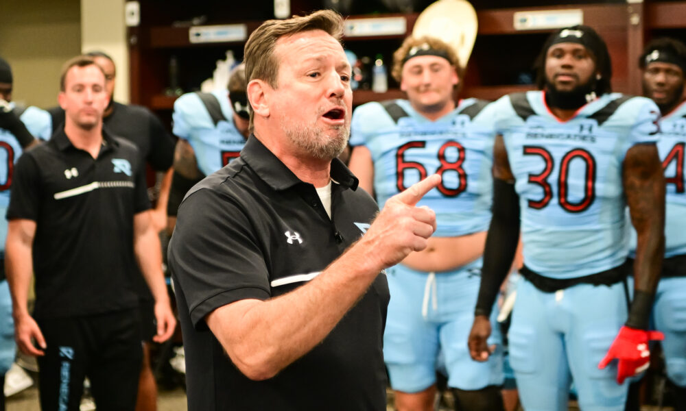 Renegades Coach Bob Stoops Speaks on QB Situation, Kelly Bryant ...