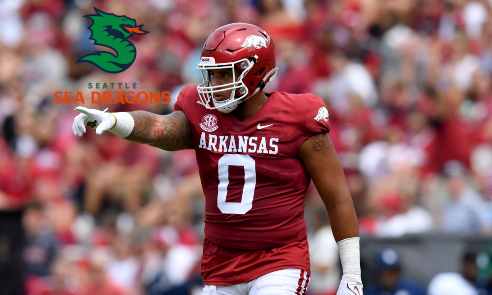 Seattle Sea Dragons Sign Former Arkansas Razorbacks DL Markell Utsey