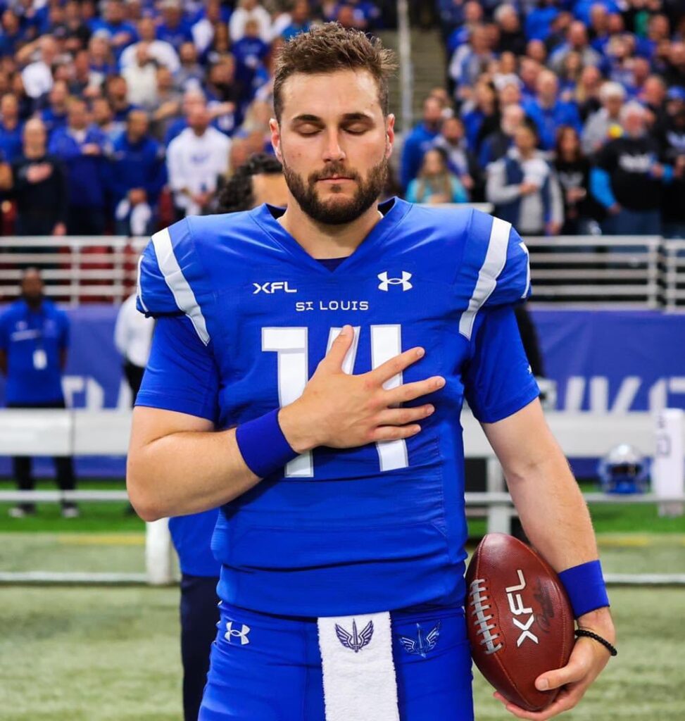 Battlehawks Place Nick Tiano on IR, Sign Vincent Testaverde Jr. to Team