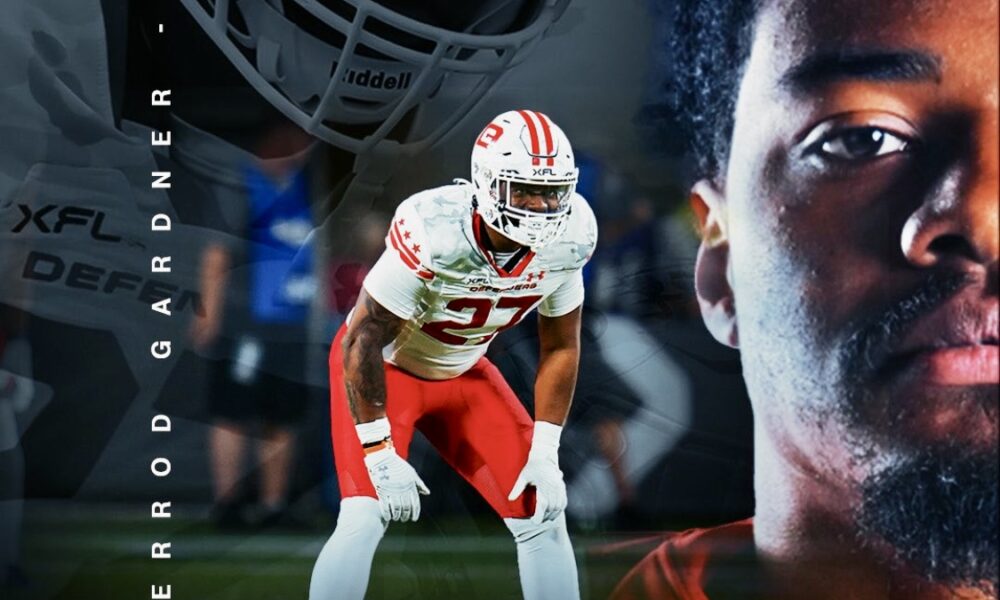 D.C. Defenders LB/S Ferrod Gardner Returns To The Washington Commanders