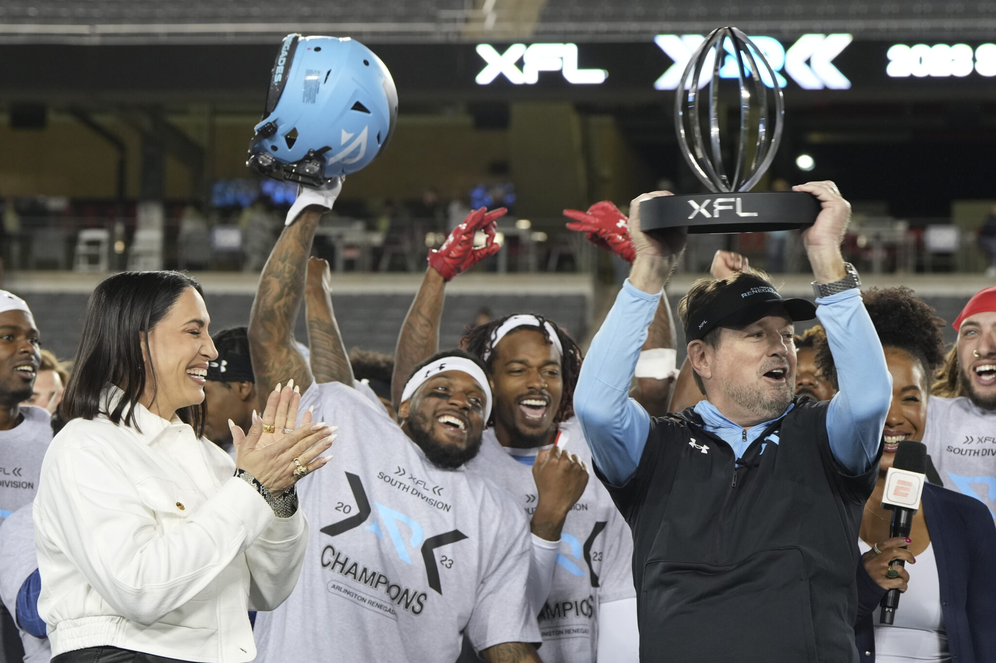 Renegades Coach Stoops, Luis Perez Talk South Division Title Game ...