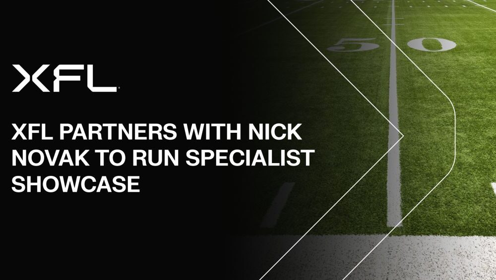 XFL Partners With Nick Novak To Run Specialist Showcase