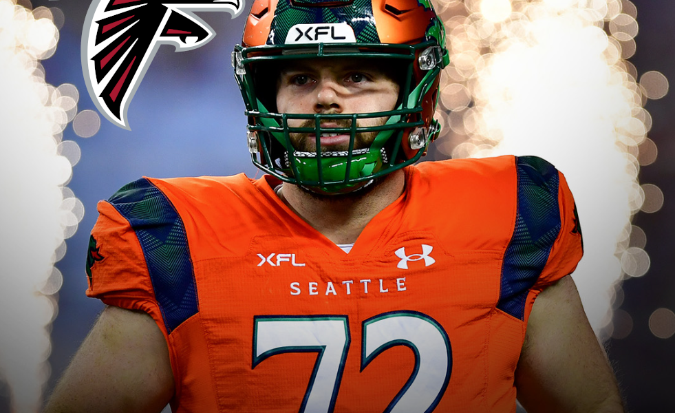 Seattle Sea Dragons OL Michal Menet Signs With Atlanta Falcons