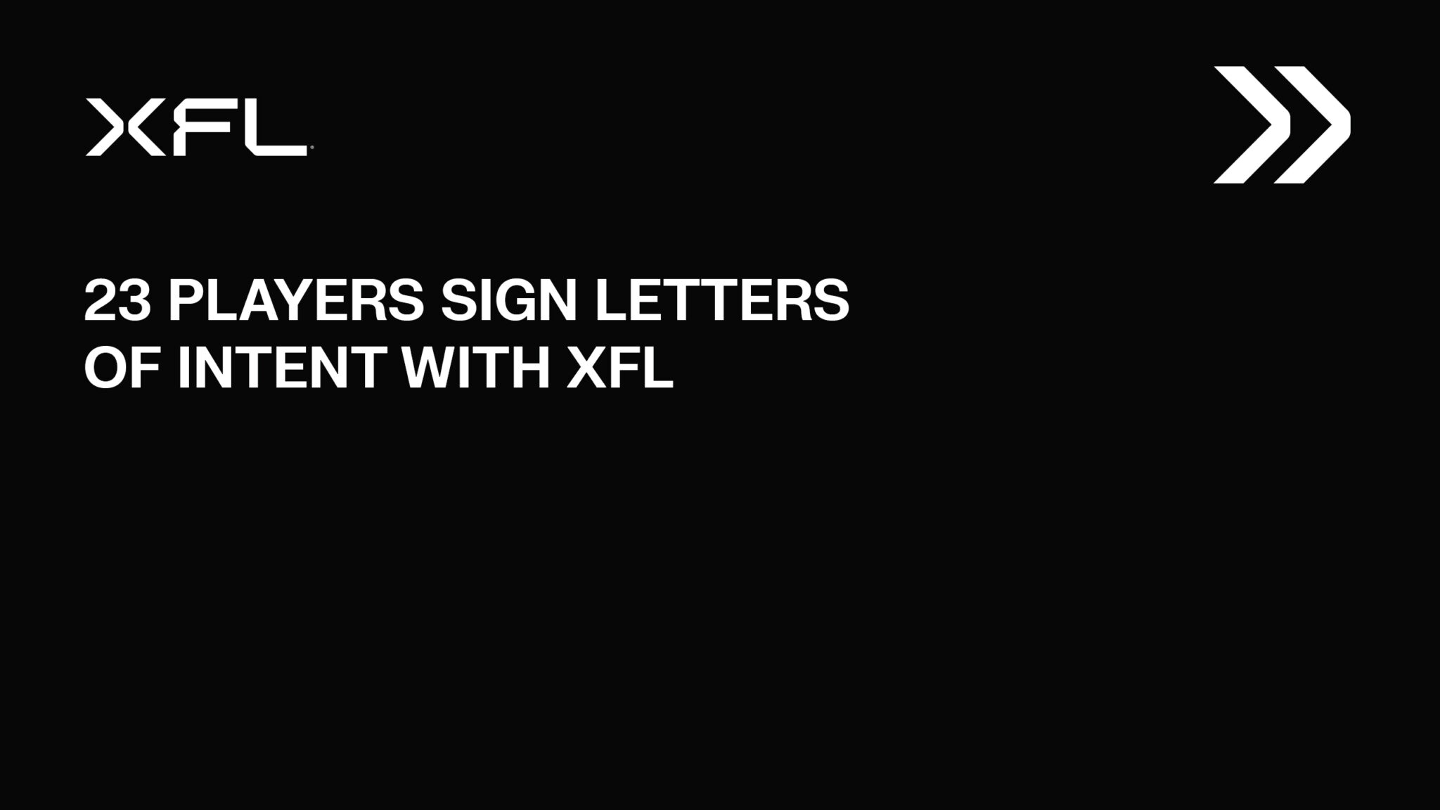 23 Players Sign Letters Of Intent With XFL For 2024 Season, Breakdown of Each Player