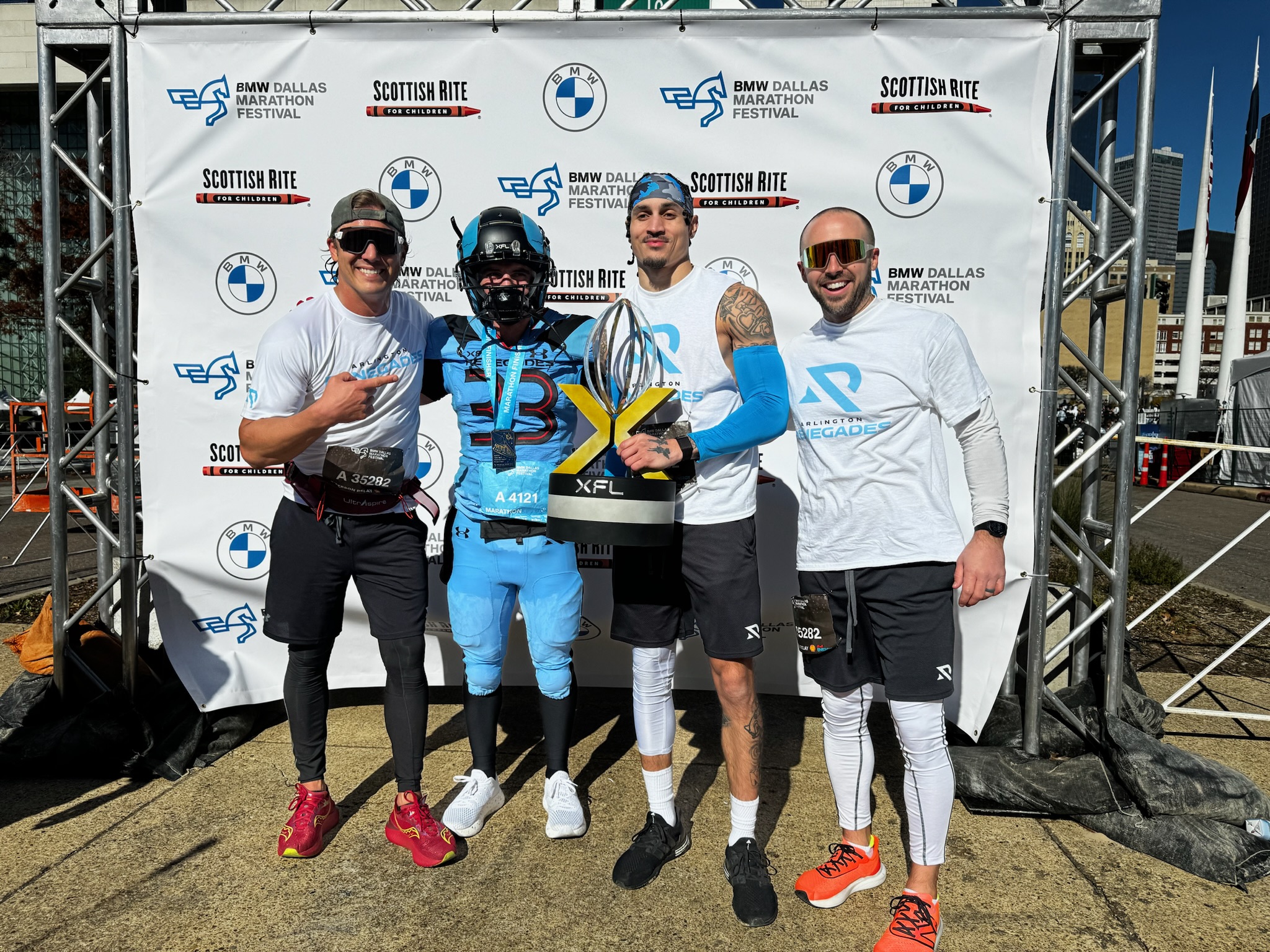 Renegade Feat: Brian Goldsmith Sets Marathon Record in Full XFL ...